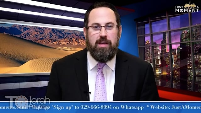 R' Yitzchok Fingerer | Parshat Bamidbar - Why the Torah was Given Bamidbar