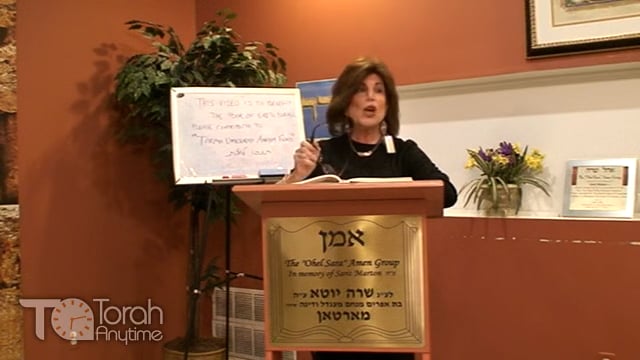 Mrs. Bobbee Feiner | Ohel Sarah Series: Tehillim – Shir Shel Yom Part 3