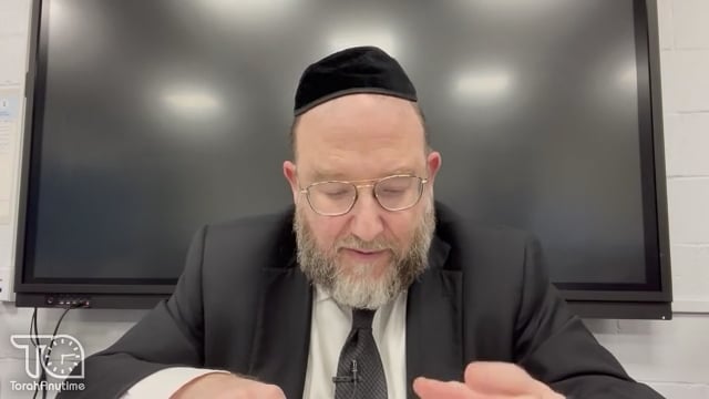 R' Moshe Frankel | Daf Hashavua Ketubot daf 68a