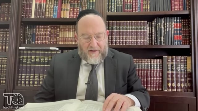 R' Moshe Frankel | Daf Hashavua Ketubot Dfa 69a