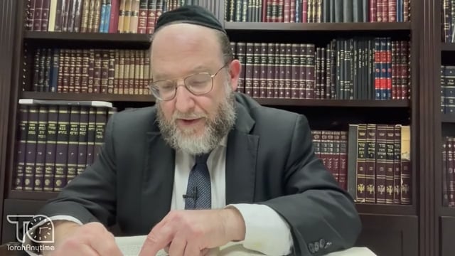 R' Moshe Frankel | Daf Hashavua Ketubot Daf 72b