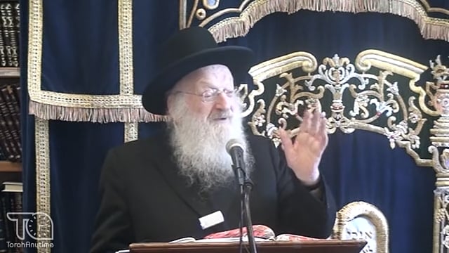 R' Matisyahu Salomon ZTL | Derech Eretz Kodmoh LiTorah" addressing ...