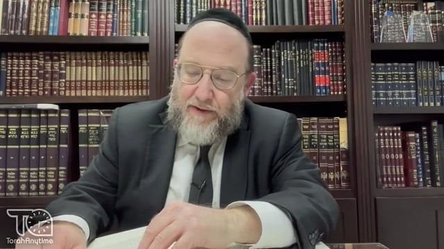 R' Moshe Frankel | Daf Hashavua Ketubot Daf 74b