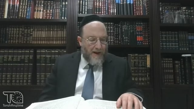 R' Moshe Frankel | Daf Hashavua Ketubot Daf 77a