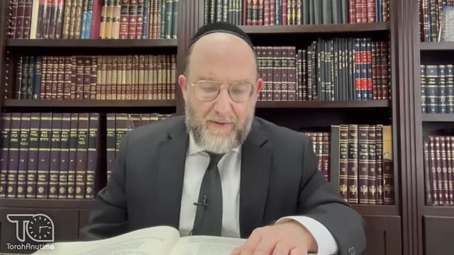 R' Moshe Frankel | Daf Hashavua Ketubot Daf 83a