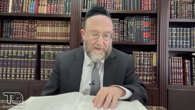 R' Moshe Frankel | Daf Hashavua Ketubot Daf 88a