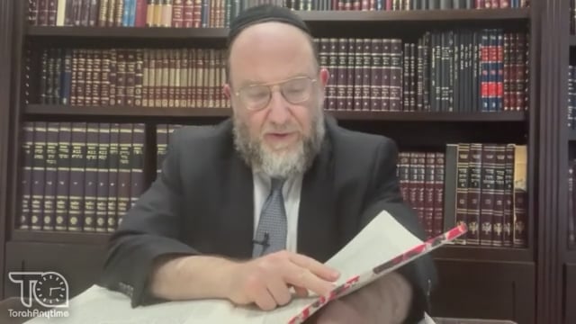 R' Moshe Frankel | Daf Hashavua Ketubot Daf 95a