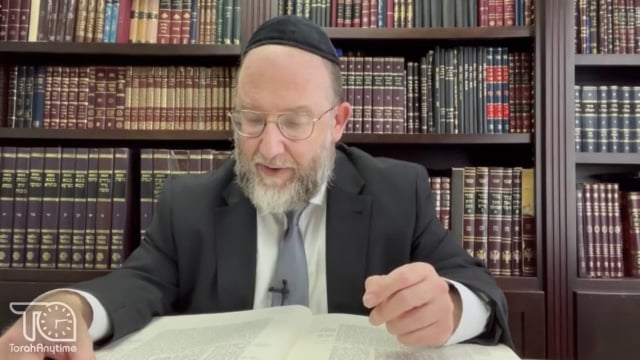 R' Moshe Frankel | Daf Hashavua Ketubot Daf 98b