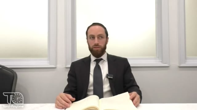 R' Dov Tepler | MB (Dirshu) 254.5-254.6 Can I do an Issur Derabanan to ...