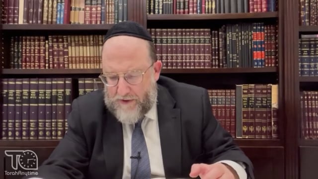 R' Moshe Frankel | Daf Hashavua Ketubot Daf 64b