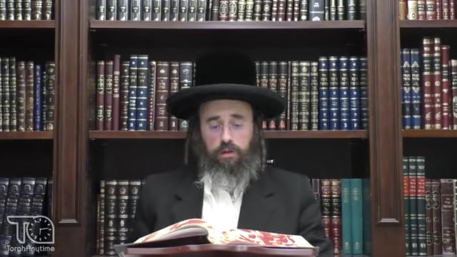 R' Eliezer Halberstam | משנה ברורה יומי סימן רצ"ה - סימן רצ"ו סעיף א ...