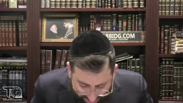 R' Daniel Glatstein | Daf Hashavua -Nedarim 10b