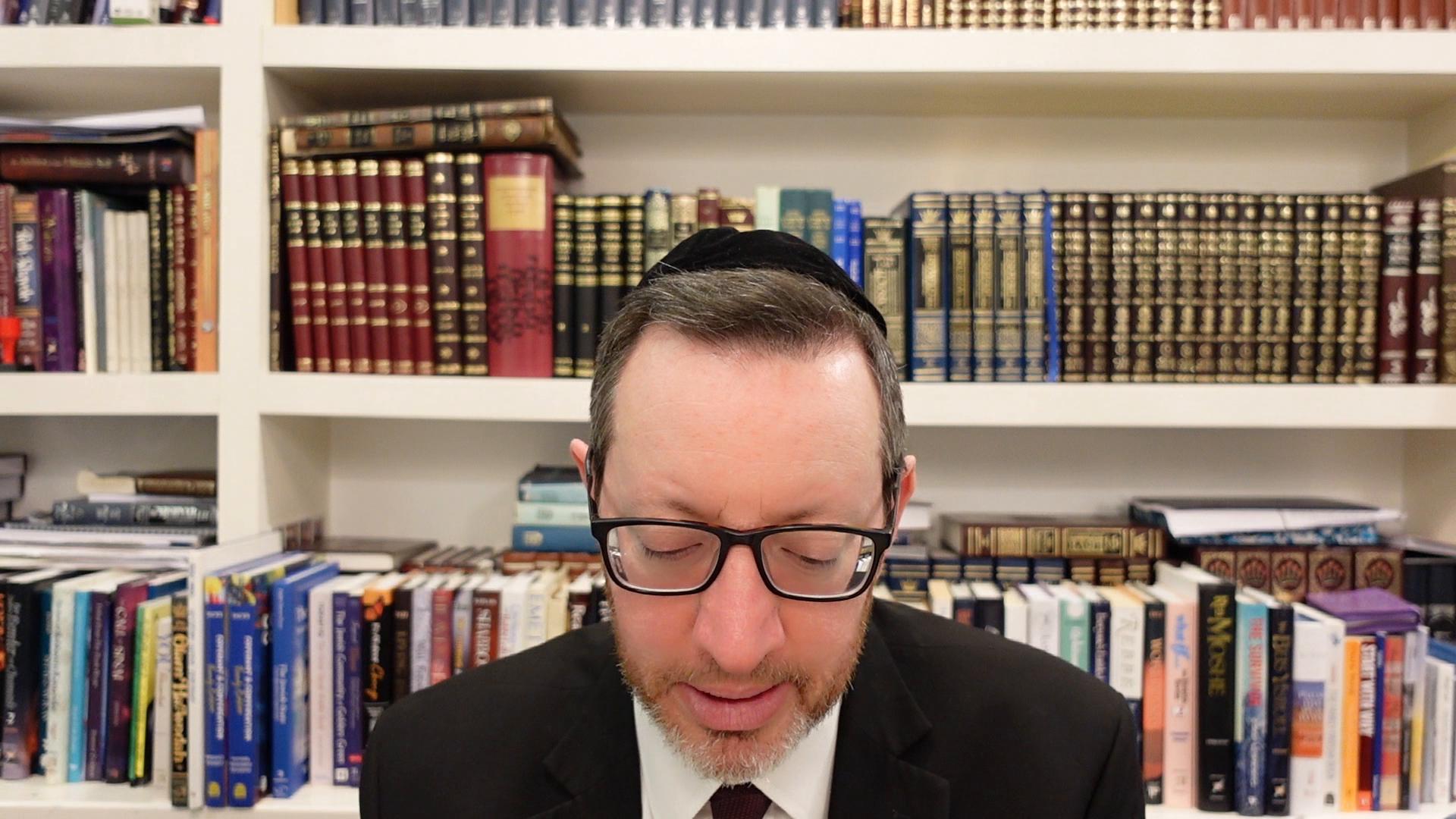 R' Jeremy Golker | Orach Chaim 301:36 Wearing a Gartel Outdoors on Shabbos