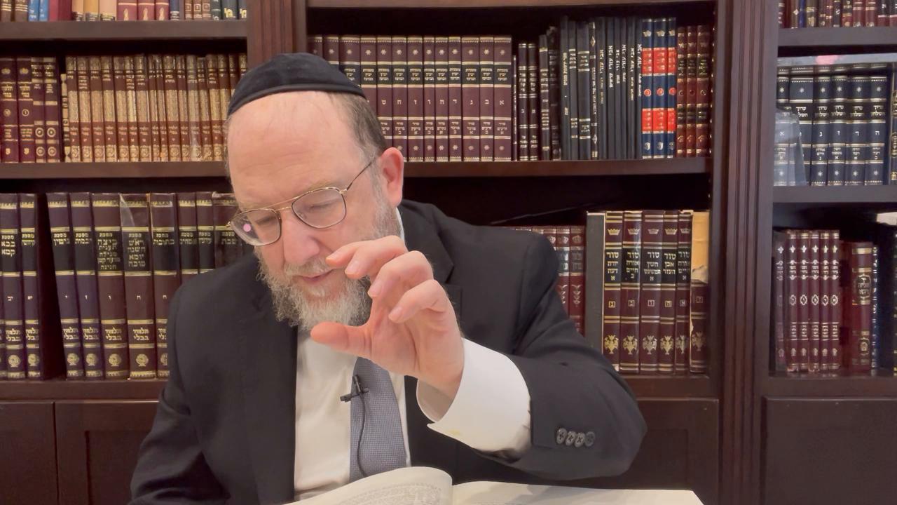 R' Moshe Frankel | Daf Hashavua Nedarim Daf 11b
