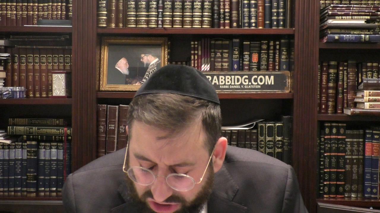 R' Daniel Glatstein | Daf Hashavua - Nedarim 16a