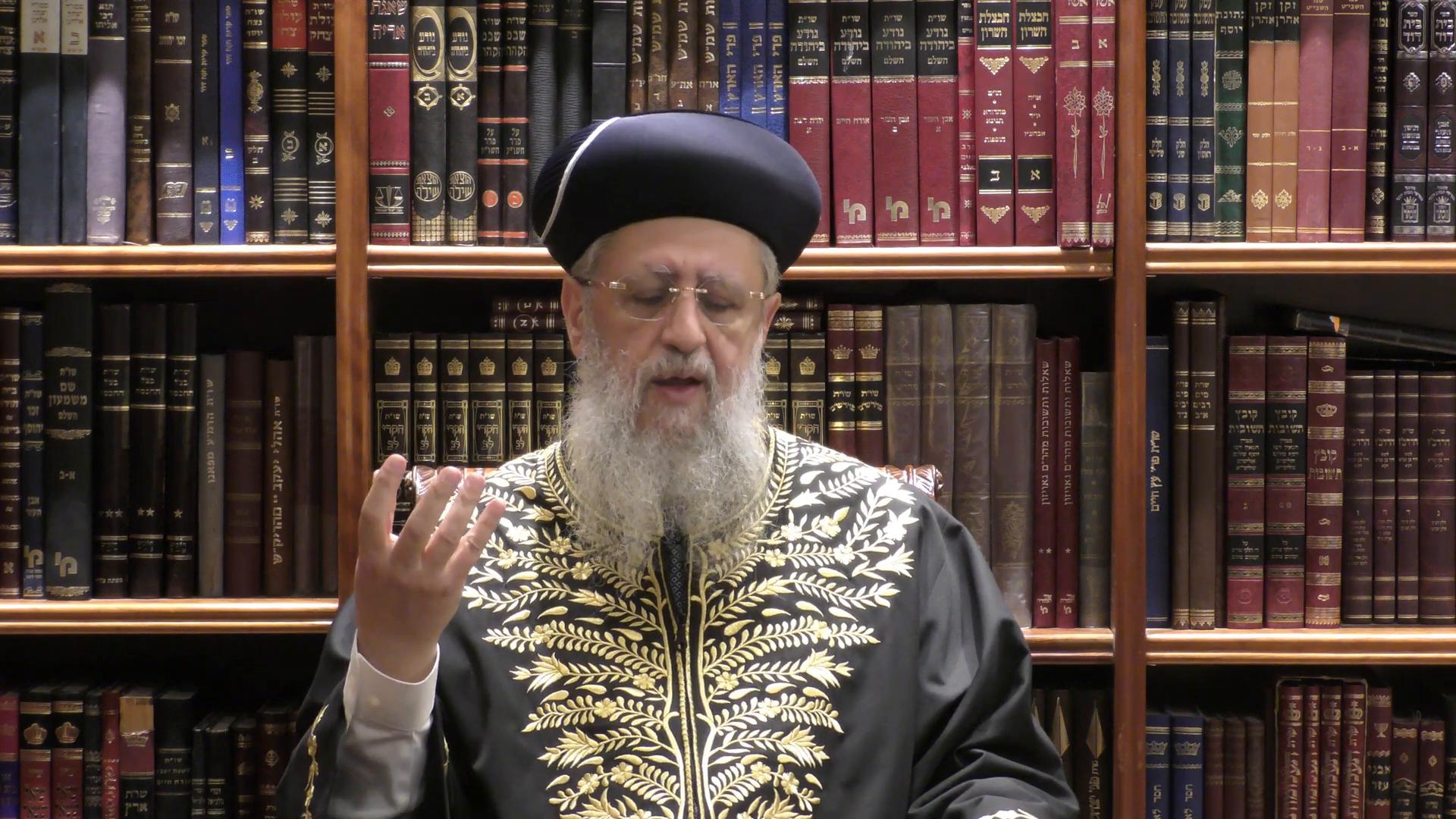 R' David Yosef | פרשת שקלים - כוחו של האיחוד