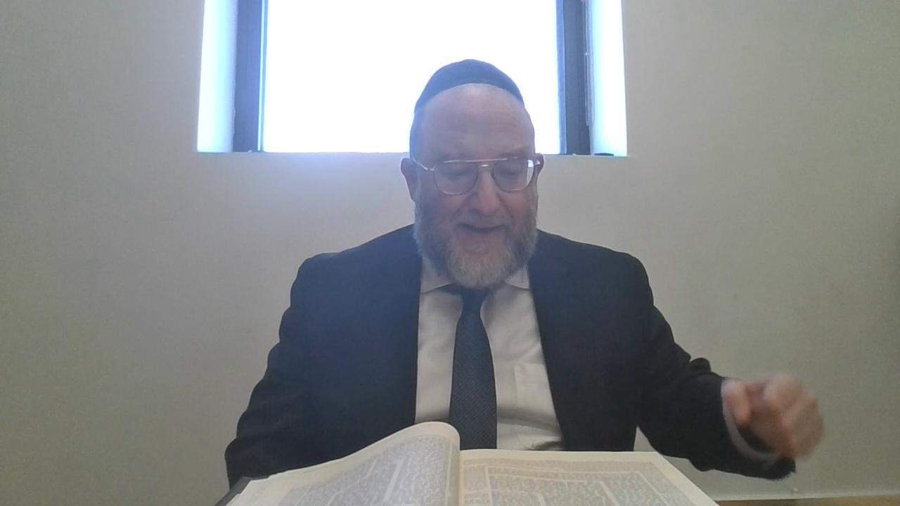 R' Moshe Frankel | Daf Hashavua Nedarim Daf 20a
