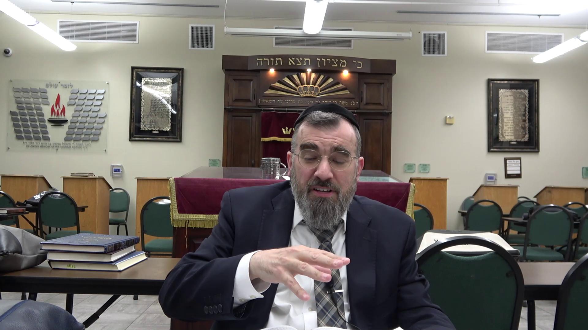 R' Avrohom M. Mendelson | Parshat Pekudei - A Beis HaLevi & an ...