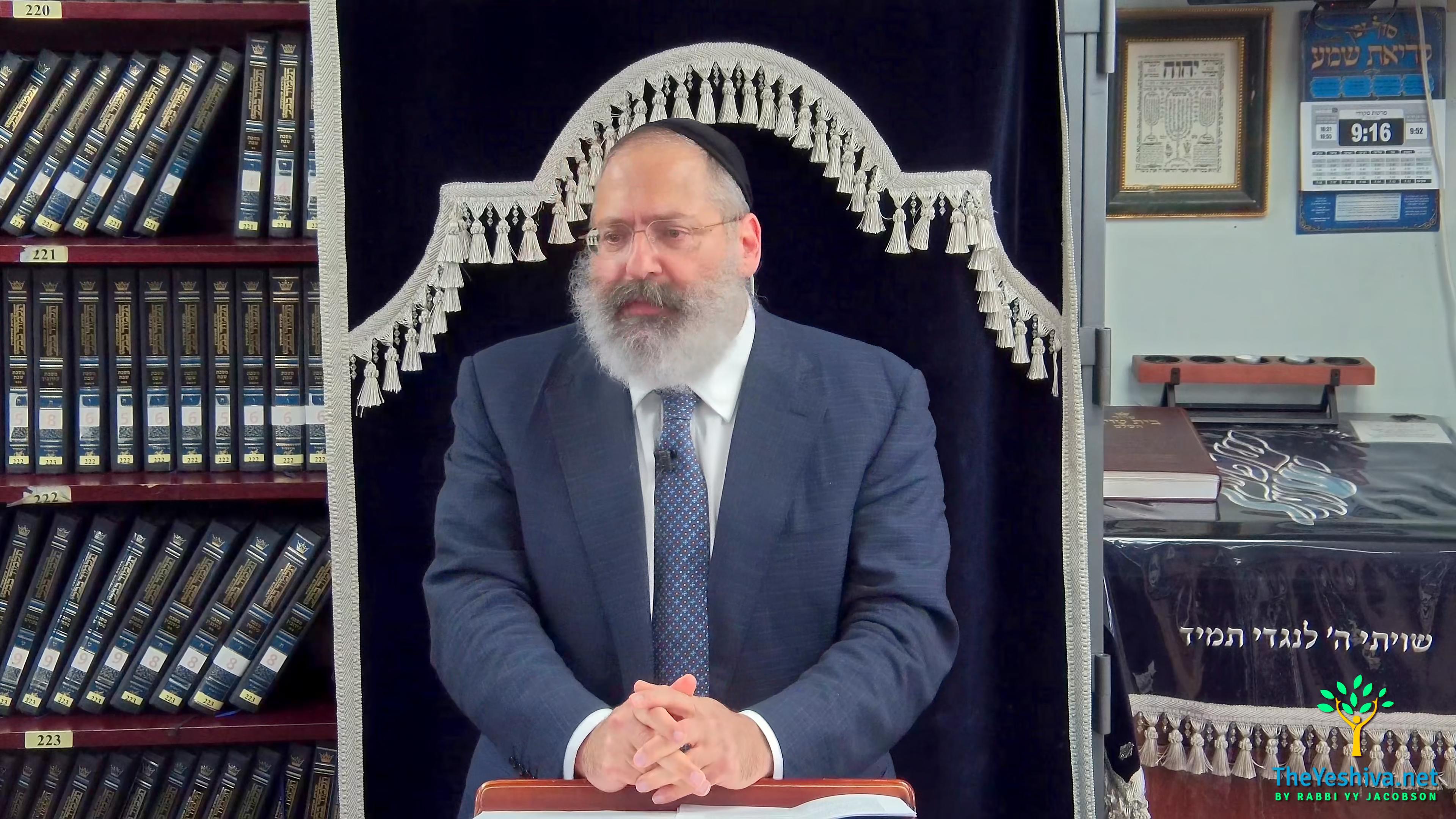 R' YY Jacobson | Parshat Pekudei: How Can I Ever See My Children—Or ...