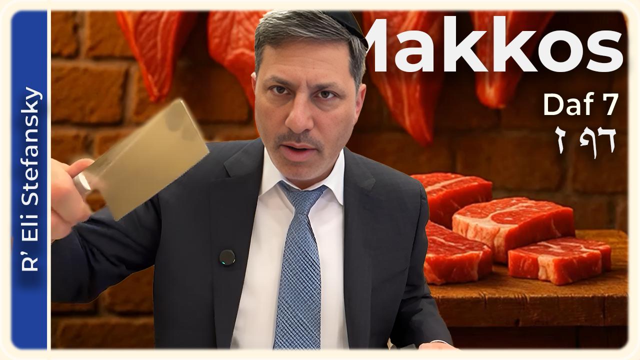 R' Eli Stefansky | Daf Yomi Makkos Daf 7