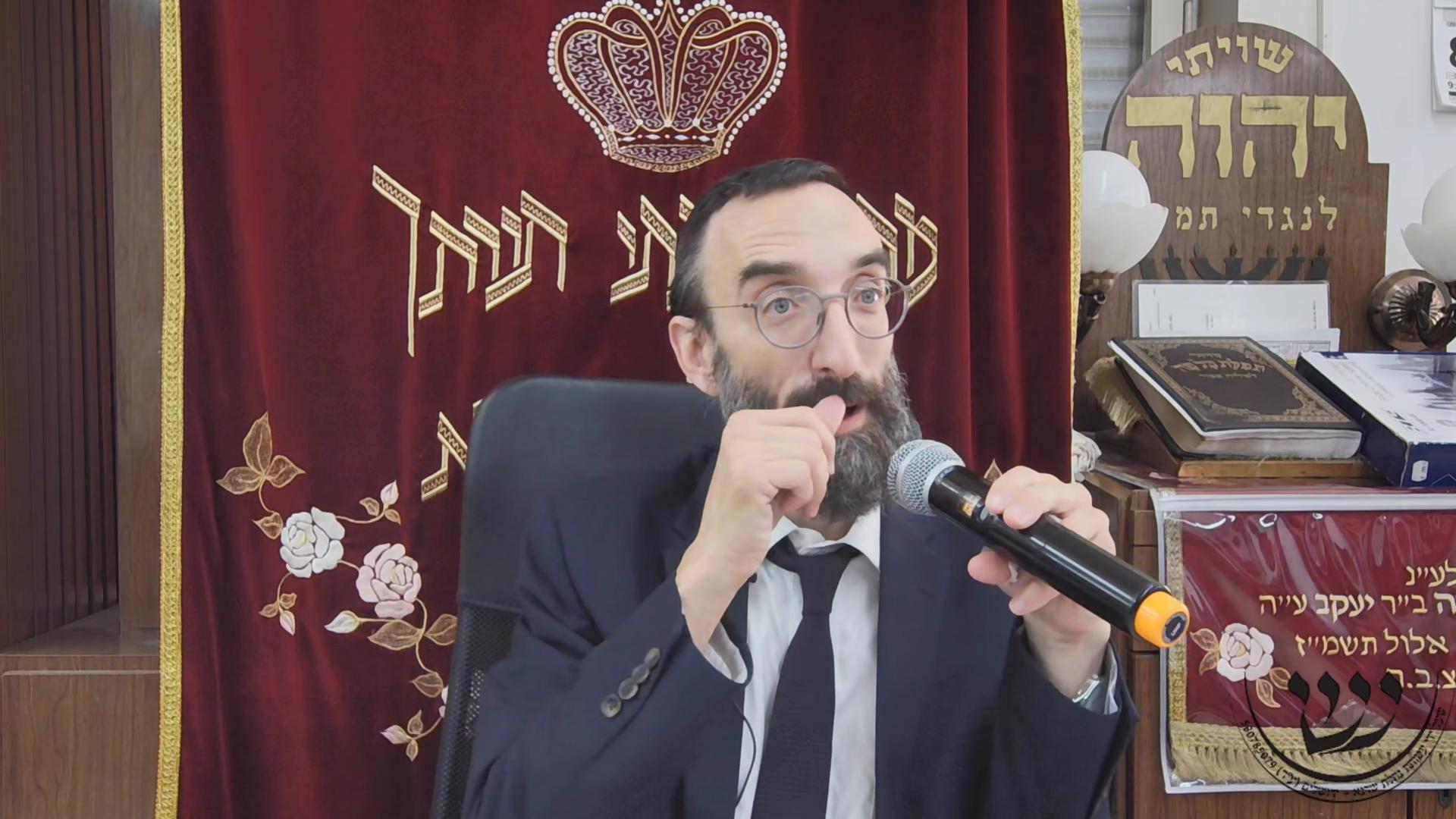 R' Shraga Kallus | Hilchos Niddah Beiyun 63 - (In Depth Siman Siman 190 Sif 10) - Disposable Items