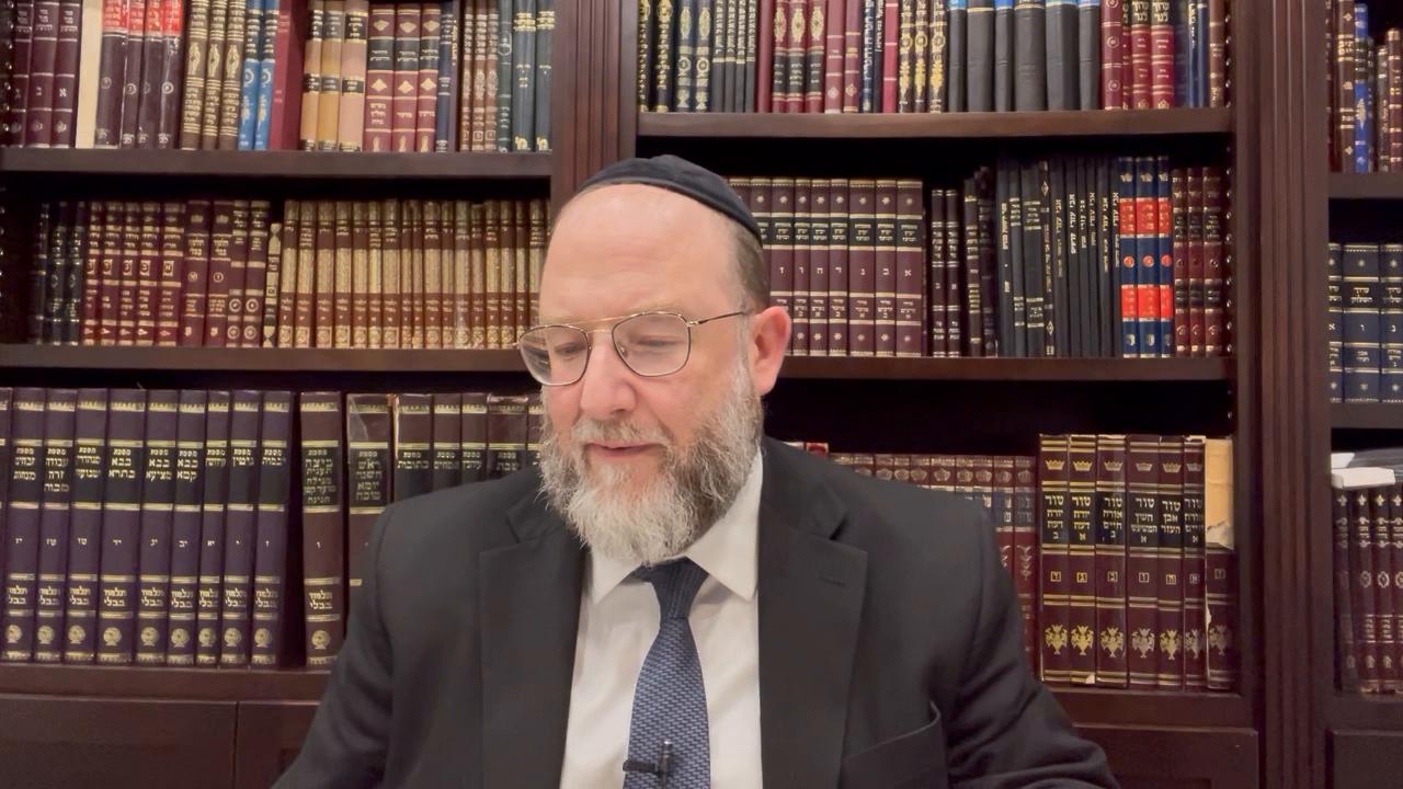 R' Moshe Frankel | Daf Hashavua Nedarim Daf 27b