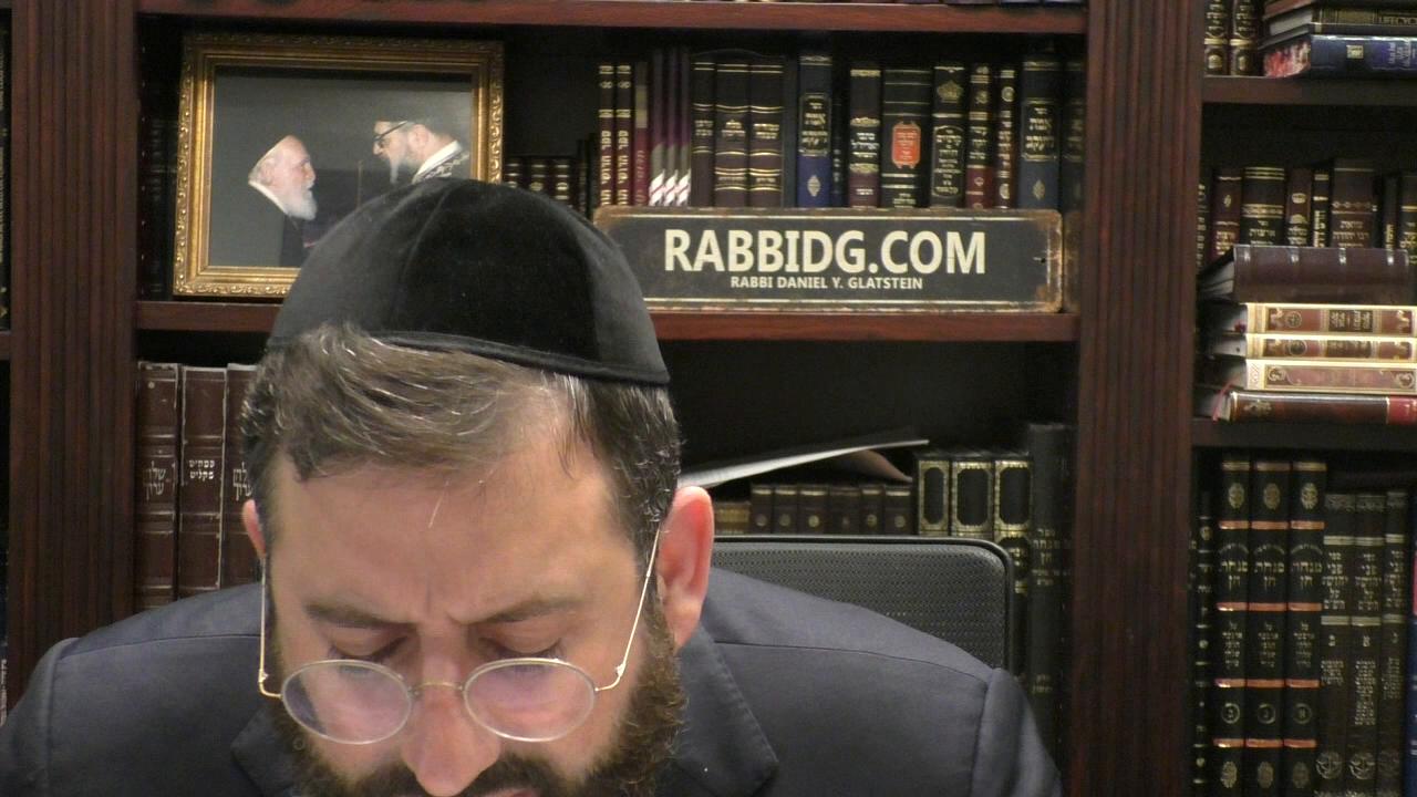 R' Daniel Glatstein | Daf Hashavua - Nedarim 33b