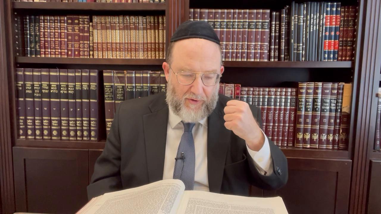 R' Moshe Frankel | Daf Hashavua Nedarim Daf 29a