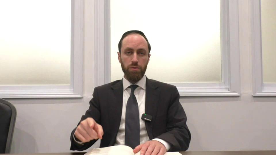 R' Dov Tepler | MB3: 146a (320:12-320:17) Using a Sponge on Shabbos and ...