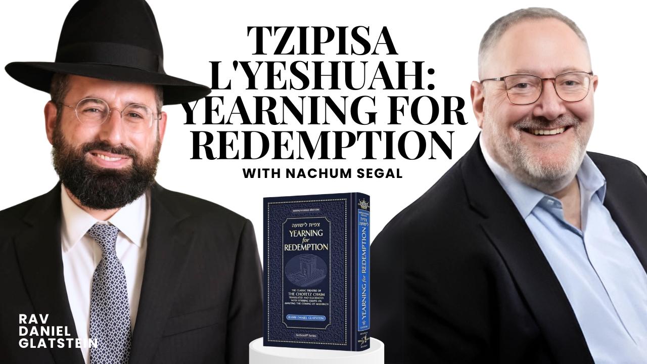 R' Daniel Glatstein | Rabbi Glatstein Live on JMintheAm {The Nachum Segal Network}-Tzipisa L ...