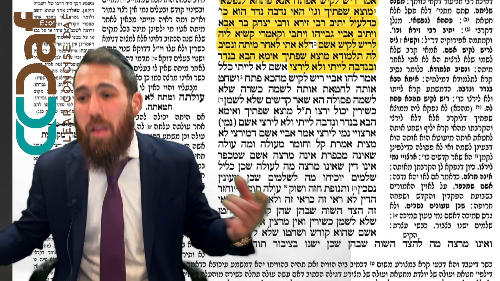 R' Avi Slansky | Zevachim 5 [9.19] Clear & Concise Daf - מסכת זבחים Sponsored לז״נ אסתר רייזל בת ...