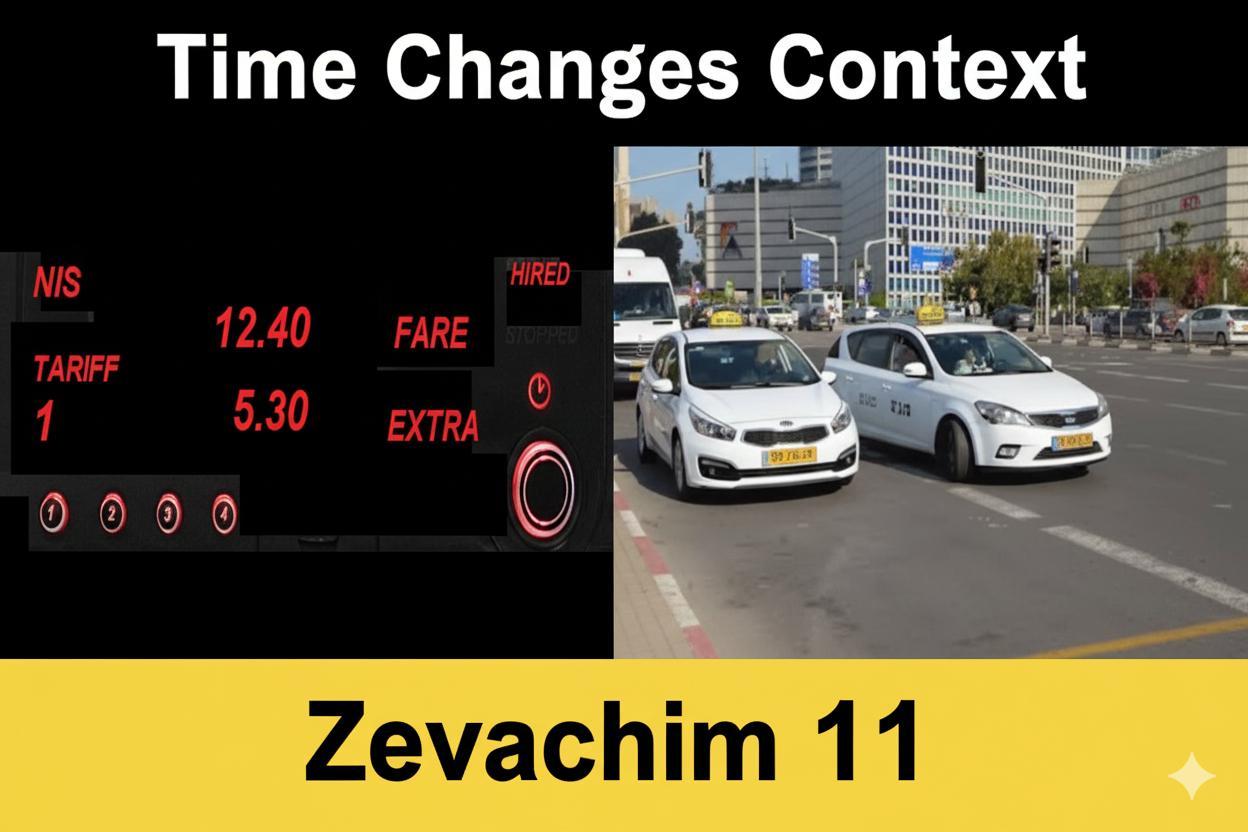 R' Issamar Ginzberg | Worthless or Priceless? The Hidden Rule That Decides Everything (Zevachim 11)